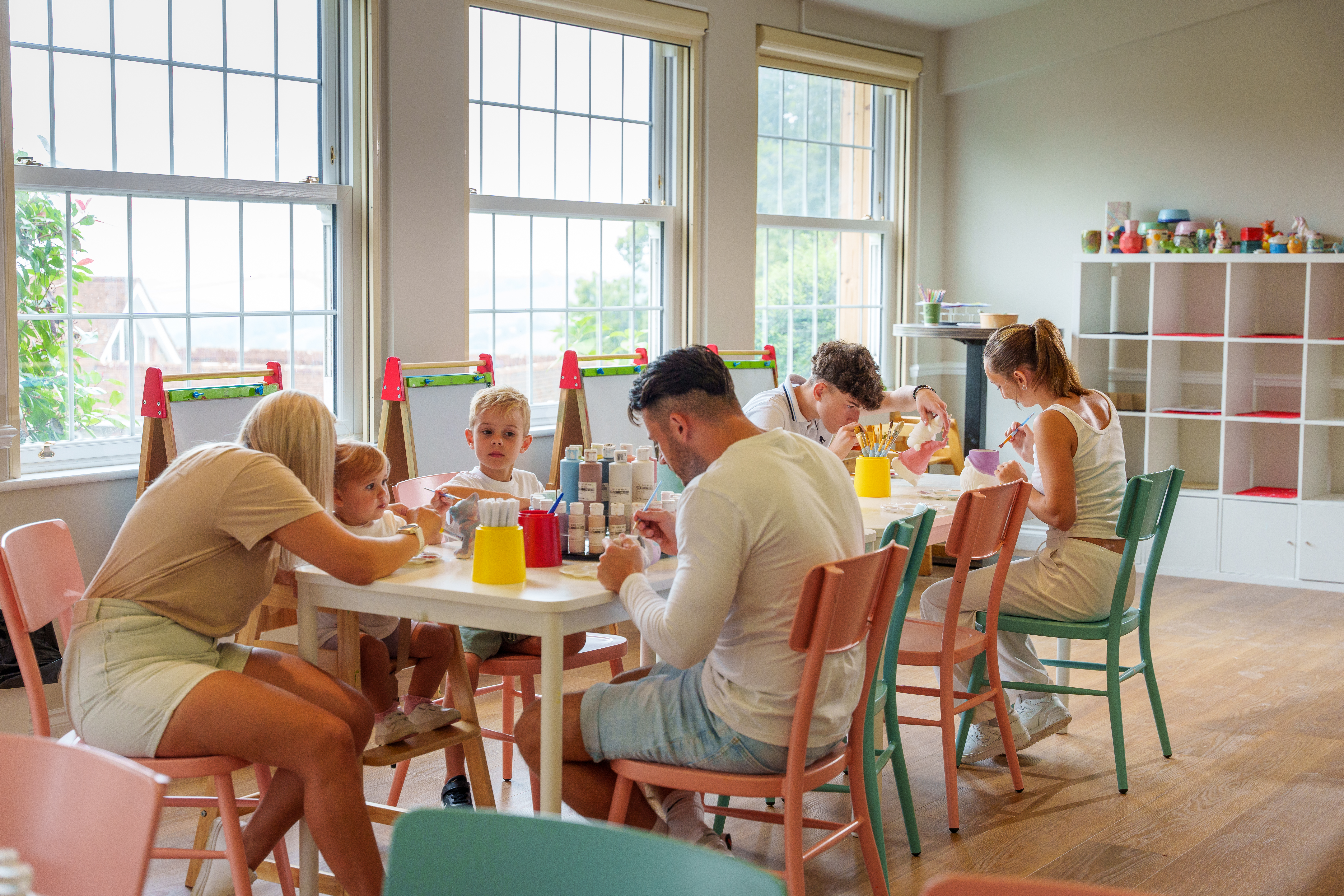 Pottery Painting in North Devon – Creative Family Activity | The Mole ...